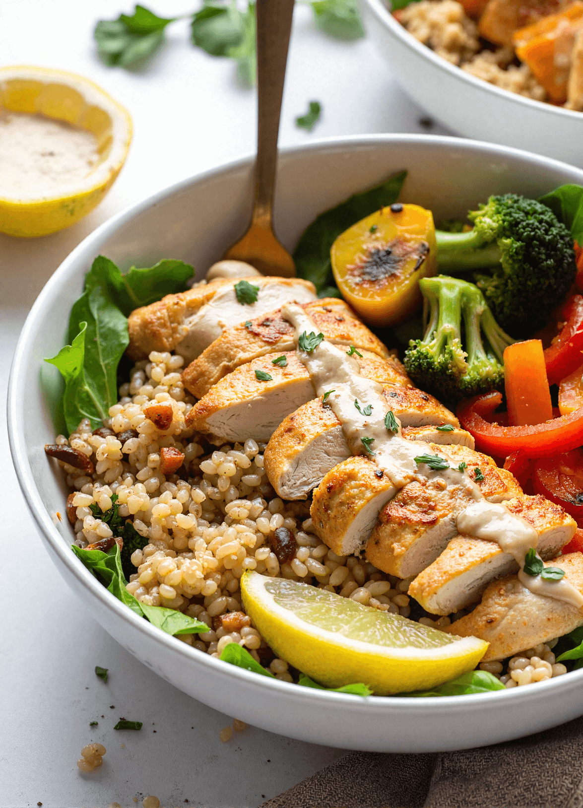Chicken and Quinoa Power Bowls – High-Protein Meal Prep with Roasted ...