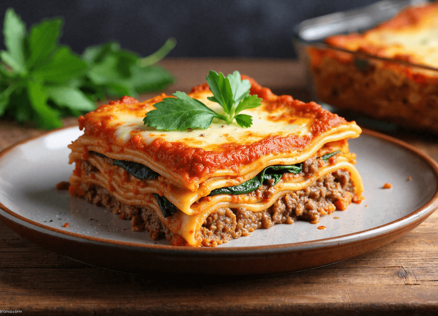 High-Protein Meal Prep Lasagna – Macro-Friendly, Meal Prep Comfort Food ...