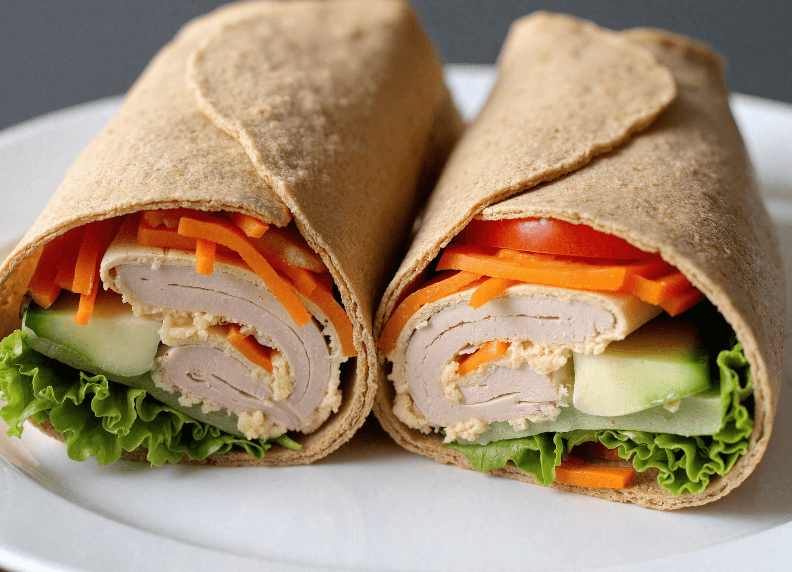 Turkey and Hummus Wrap: High-Protein, Meal-Prep-Friendly Lunch You’ll ...